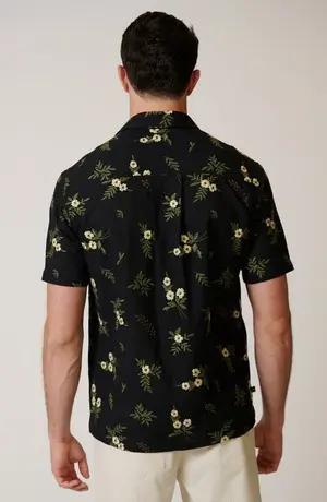 LEISURE LAB Jaco Button Up - Midnight