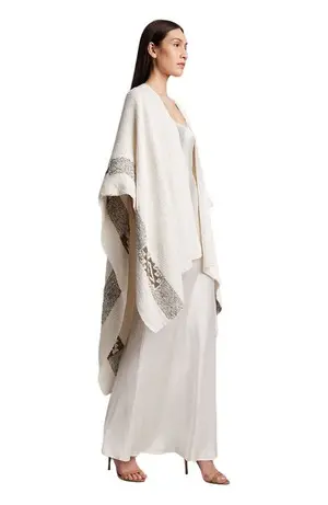 Voz Long Estrella Duster In Textured Cotton