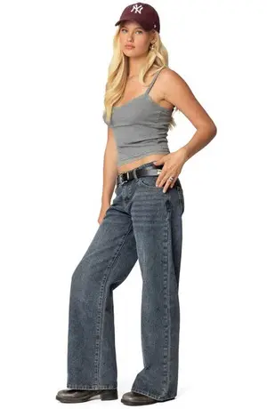 EDIKTED Mireille Lace Trim Camisole