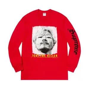 Supreme Ichi The Killer Long-sleeve Tee - Red