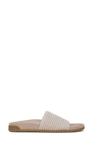 Vionic Evie Slide Sandal - Cream