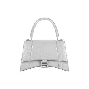 Balenciaga Small Hourglass Top Handle Bag - Grey