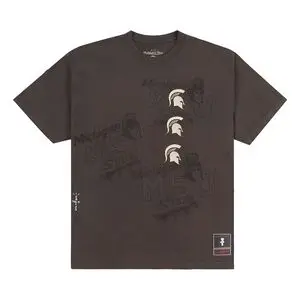 TRAVIS SCOTT X Mitchell & Ness Michigan State University Seal Tee