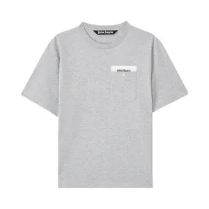 Palm Angels Sartorial Tape Crewneck T-shirt - Grey