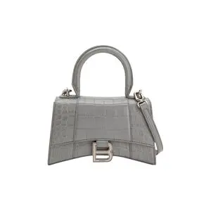 Balenciaga Hourglass Top Handle Xs - Grey