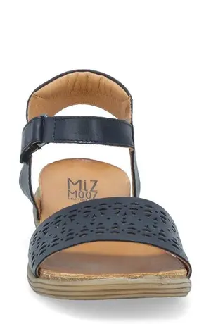 Miz Mooz Mave Ankle Strap Sandals - Black