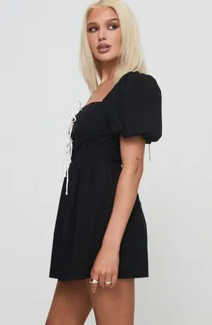 Princess Polly Maelle Puff Sleeve Romper