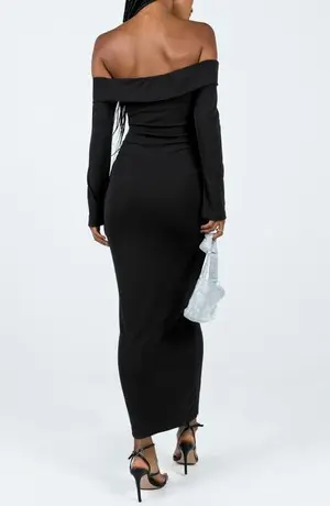 Princess Polly Maida Off The Shoulder Maxi Dress