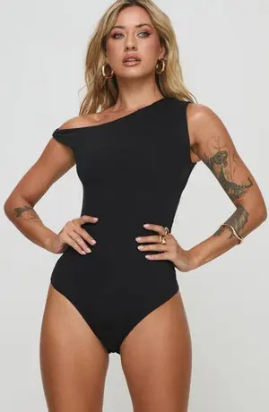 Princess Polly Miyako One-shoulder Bodysuit