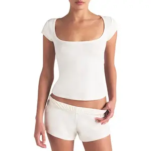 Women's Cotton Jersey Scoop Neck T-Shirts