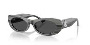 JIMMY CHOO Jimmy Choo JC5038BU Sunglasses Striped Black