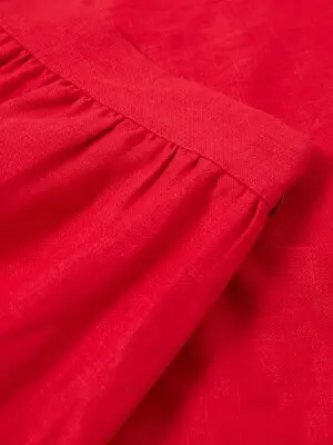 Posse Bonnie Linen Midi Skirt