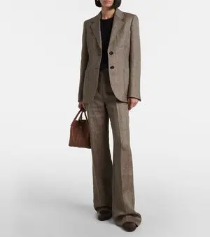 Loro Piana Bale Small Leather Tote Bag - Brown