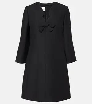 Valentino Garavani Crepe Couture Mini Dress