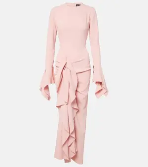 Solace London Della Draped Gown