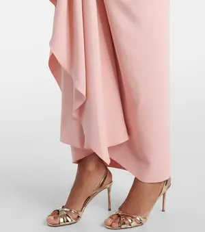 Solace London Della Draped Gown