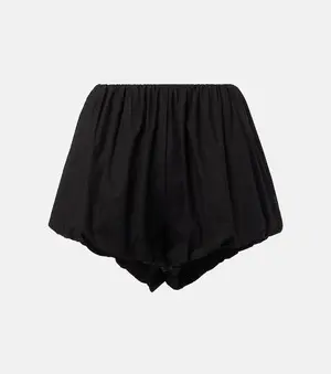 Posse Aurelia Cotton Shorts - Black