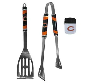 SISKIYOU GIFTS Siskiyou Sports Nfl 2 Pc Bbq Set & Chip Clip - One-color