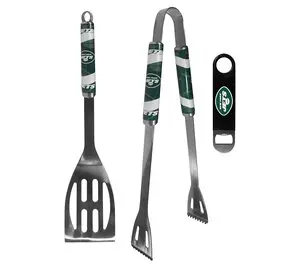 SISKIYOU GIFTS Siskiyou Sports Nfl 2pc Bbq Set W/ Bottle Opene R - One-color