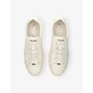TOD'S Suede Cassetta Low-top Trainers - Bone