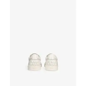 TOD'S Suede Cassetta Low-top Trainers - Bone