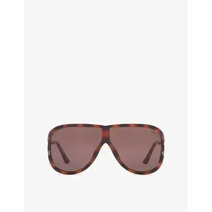 TOM FORD Ft1197 Pilot-frame Sunglasses - Brown