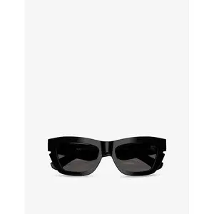 Burberry Be4454 Cat-eye Sunglasses - Black