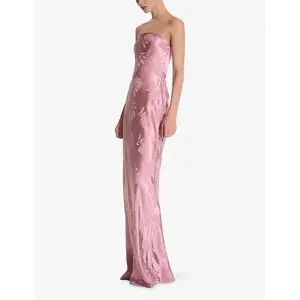 OMNES Amdra Strapless Woven Maxi Dress