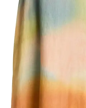 Staud Laura Linen Dress - Pastel Clouds - 65% Off | Editorialist