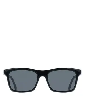 FERRAGAMO Renew Gancini 55mm Rectangular Sunglasses