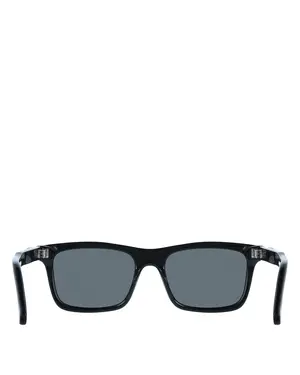 FERRAGAMO Renew Gancini 55mm Rectangular Sunglasses