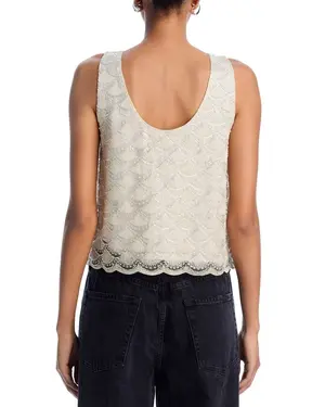 Aqua Beaded Tank