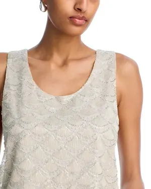 Aqua Beaded Tank