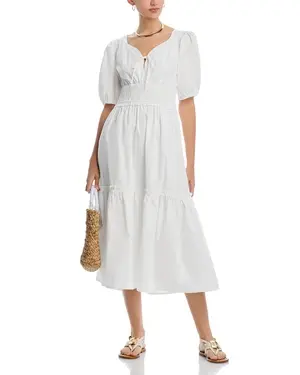 KOKO + MASON Poplin Midi Dress