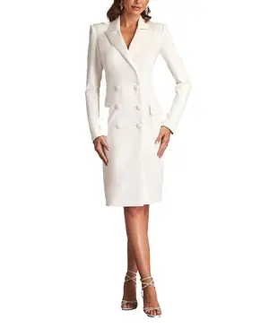 Tadashi Shoji Mckay Double-breasted Coat Dress