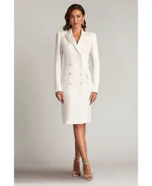 Tadashi Shoji Mckay Double-breasted Coat Dress