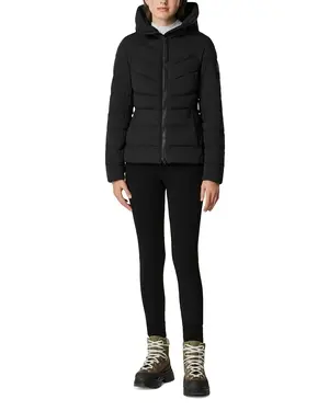 Canada Goose Clair Hooded Puffer Jacket - Black