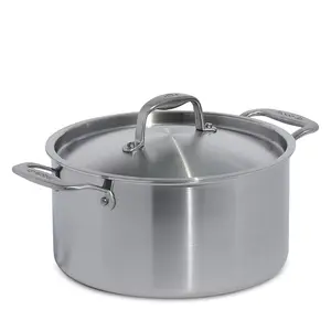 MADE IN 5 Ply Clad 6 Qt. Stockpot And Lid - Stainless Steel