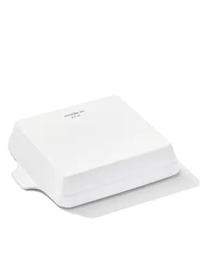 MADE IN Porcelain Square Baking Dish - White/navy