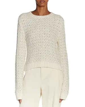 Moncler Open Stitch Sweater - Natural