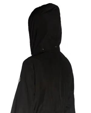 Moncler Enet Cinched Waist Parka - Black