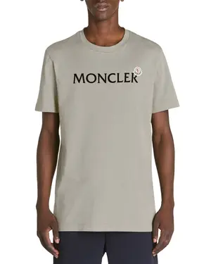 Moncler Logo Short Sleeve Tee Green