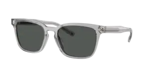 Brooks Brothers Rectangle Frame Sunglasses Gris Traslúcido