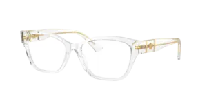 Versace Versace VE3344 Cat-Eye Eyeglasses Crystal