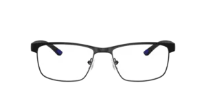 Armani Exchange Rectangle Eyeglasses - Matte Black