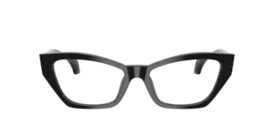 Versace Cat-eye Eyeglasses - Transparent Bordeaux
