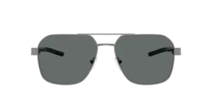 SCUDERIA FERRARI Square Sunglasses - Gunmetal