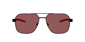 SCUDERIA FERRARI Square Sunglasses - Matte Black