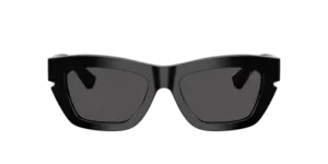 Burberry Irregular Frame Sunglasses - Black