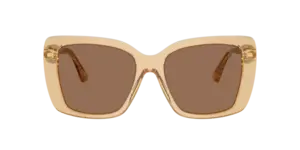 Burberry Square Frame Sunglasses - Beige
